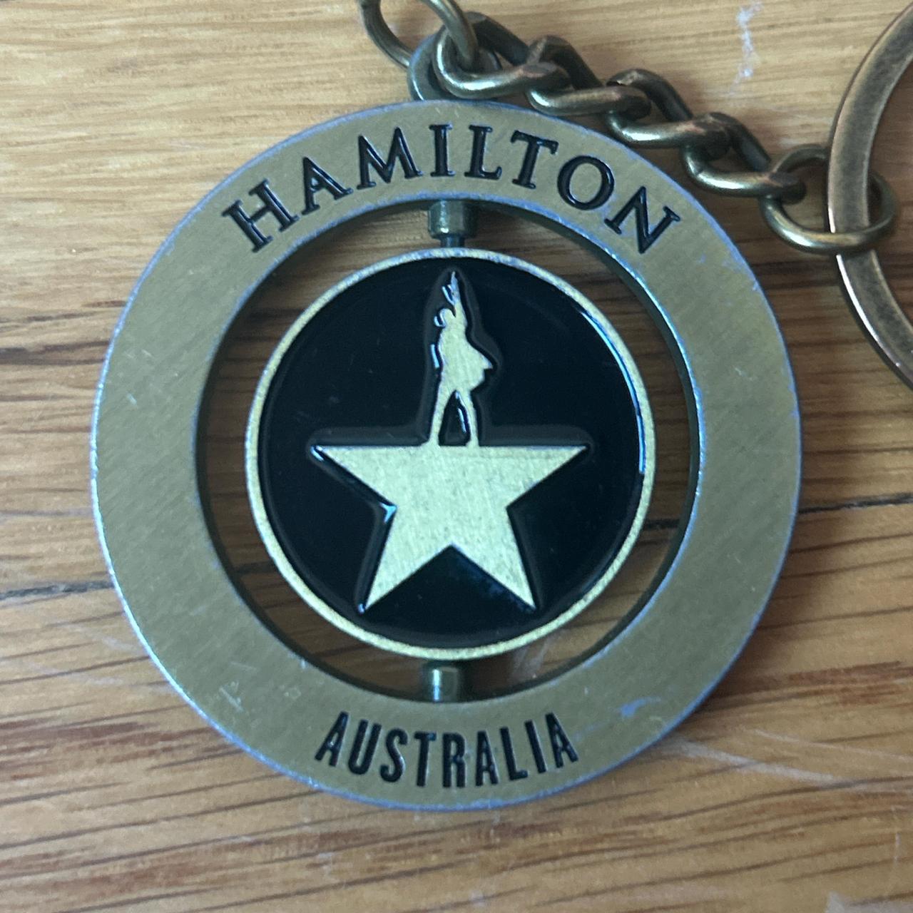 hamilton australia spin keychain. stretched and a... - Depop
