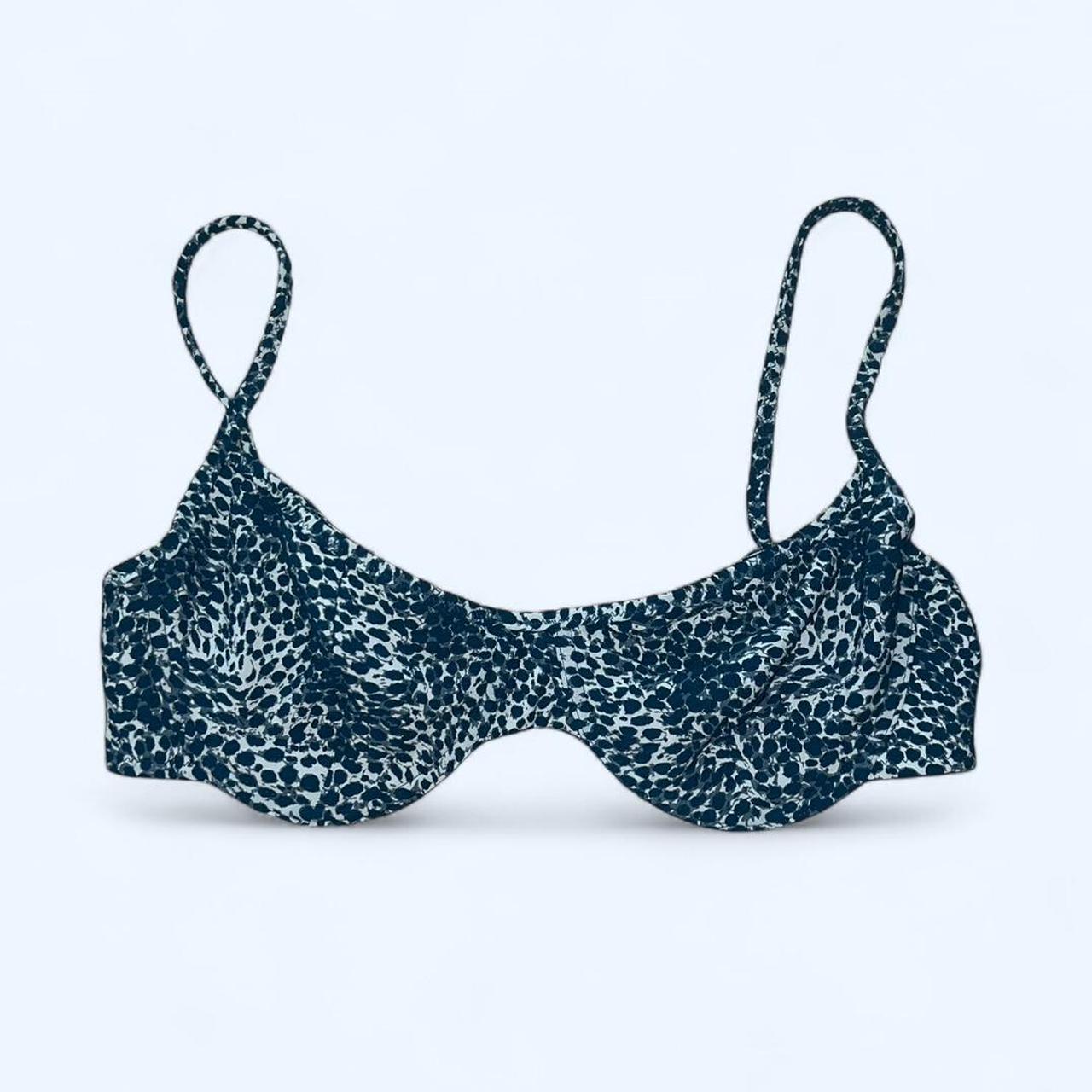 Blackbough Fiona Underwire Top (Snow Leopard... | Depop