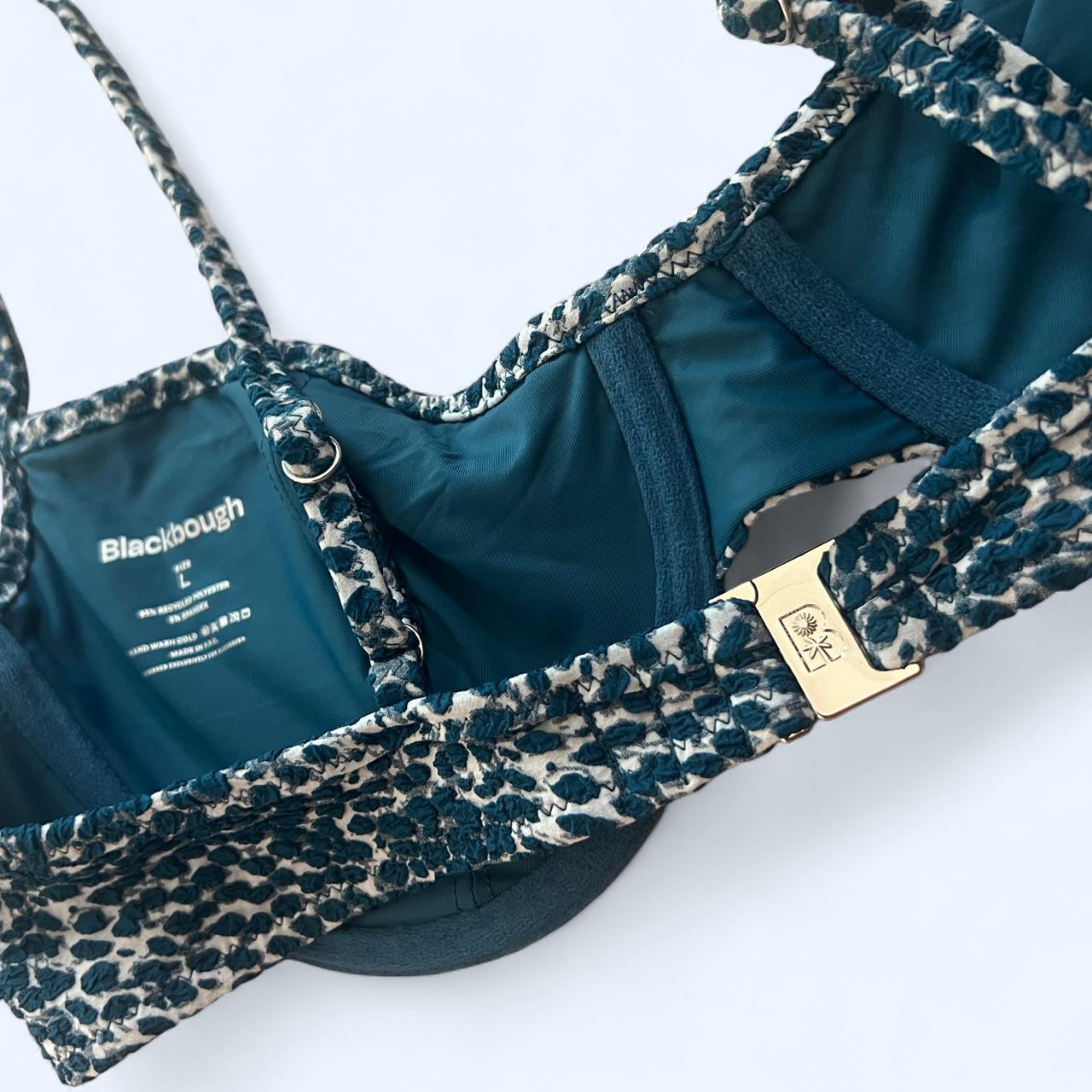 Blackbough Fiona Underwire Top (Snow Leopard... | Depop