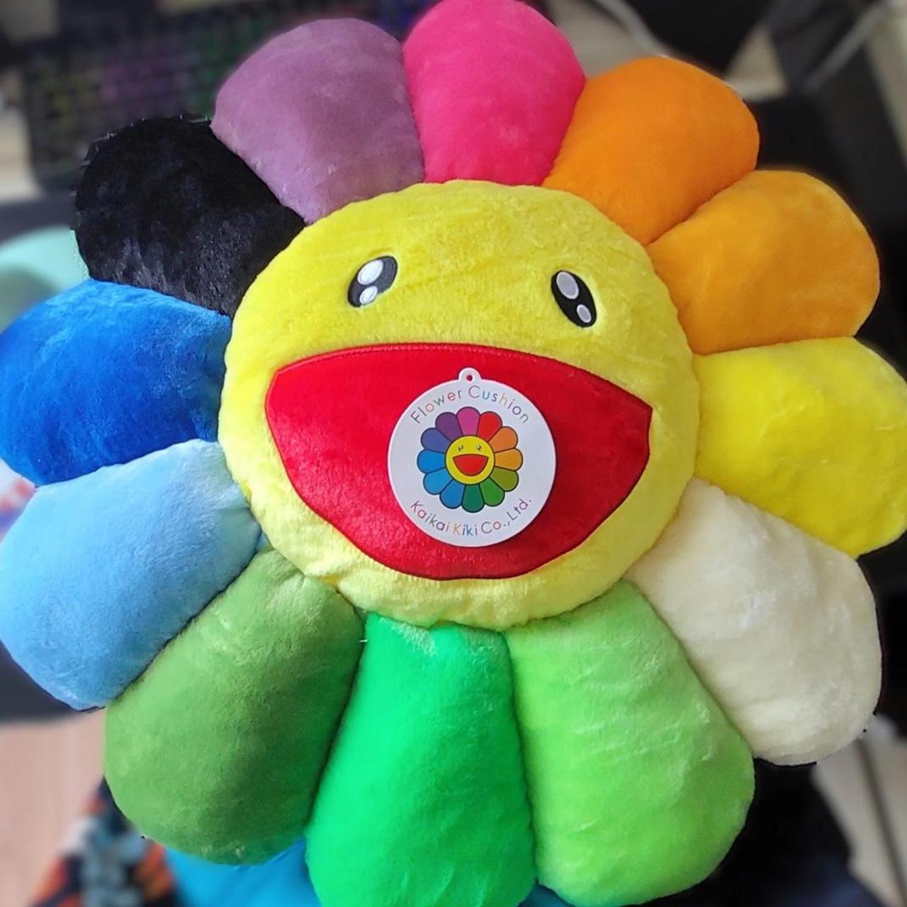 Takashi Murakami Flower Pillow (Please don’t... - Depop
