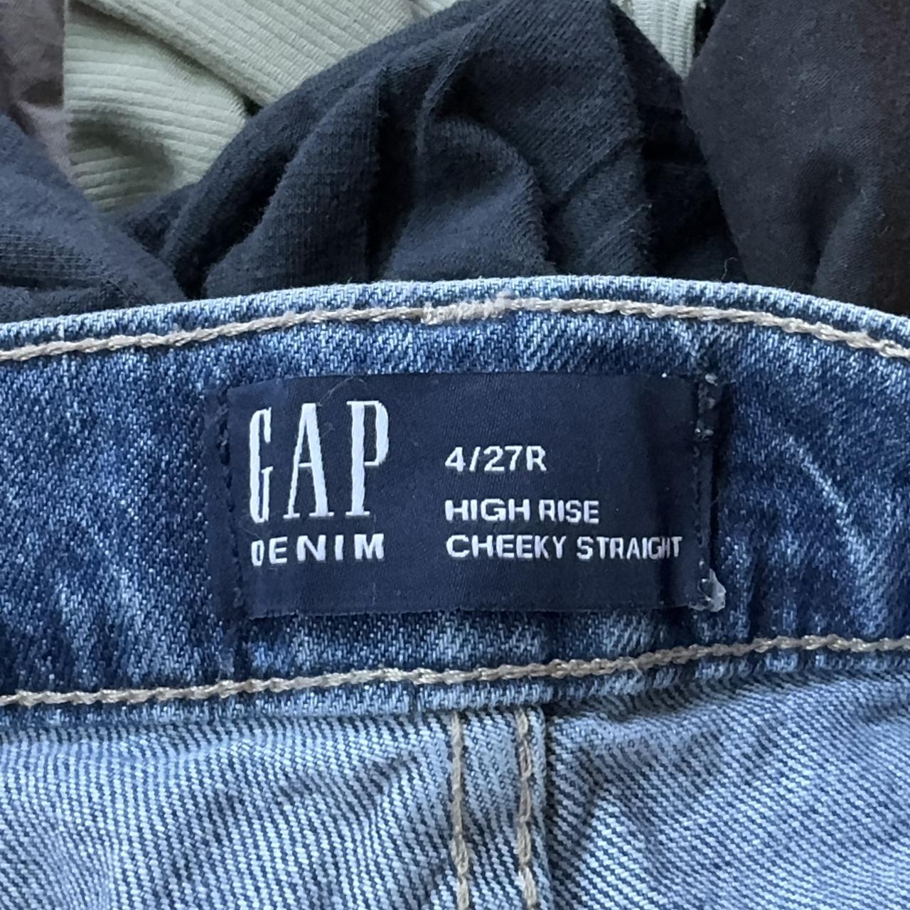 GAP cheeky straight jeans! Really high quality... - Depop