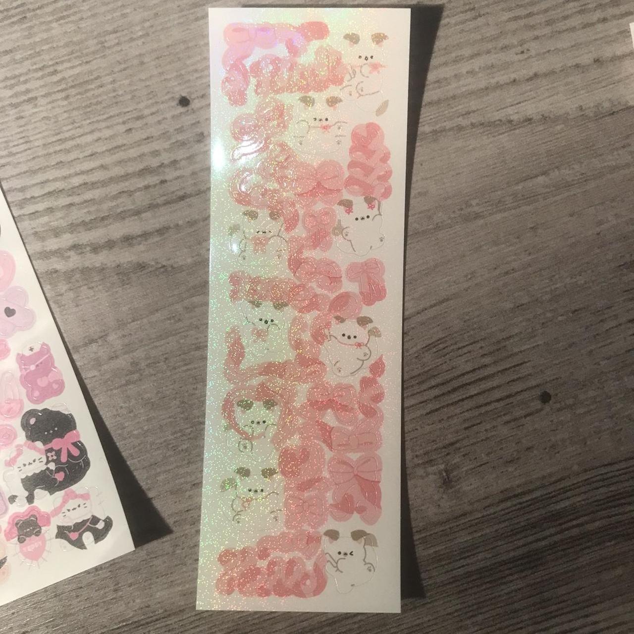 set of 7 sheets of deco stickers, swipe to see... - Depop