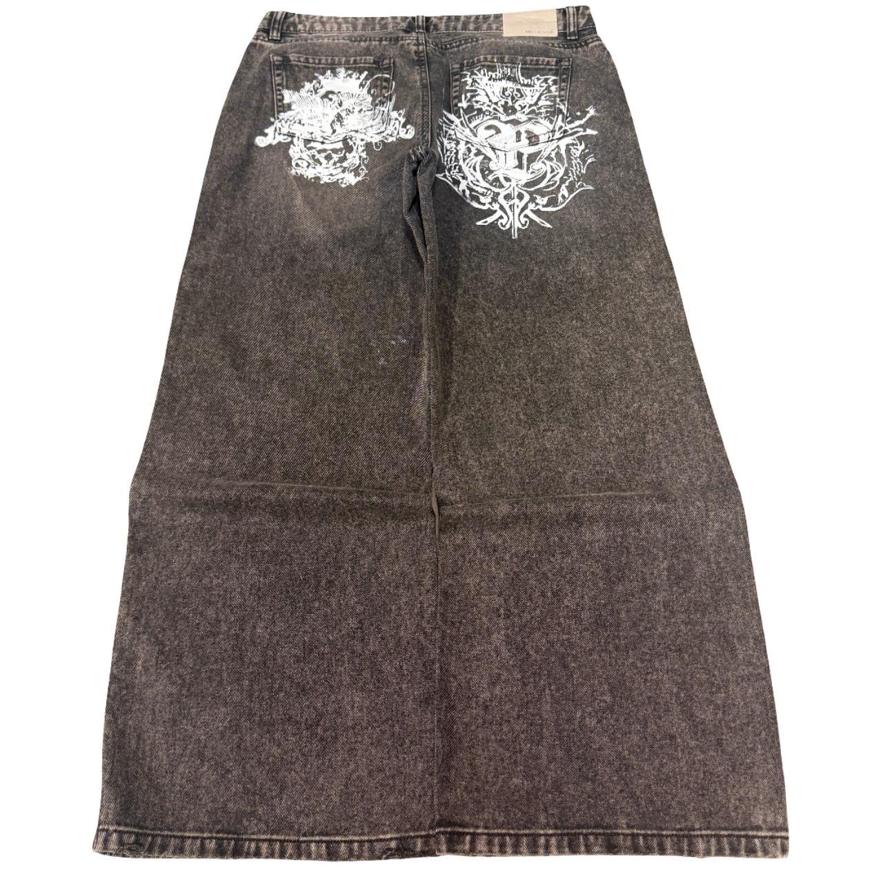 jeans w/ double pocket designs (MARKED JNCO FOR... | Depop