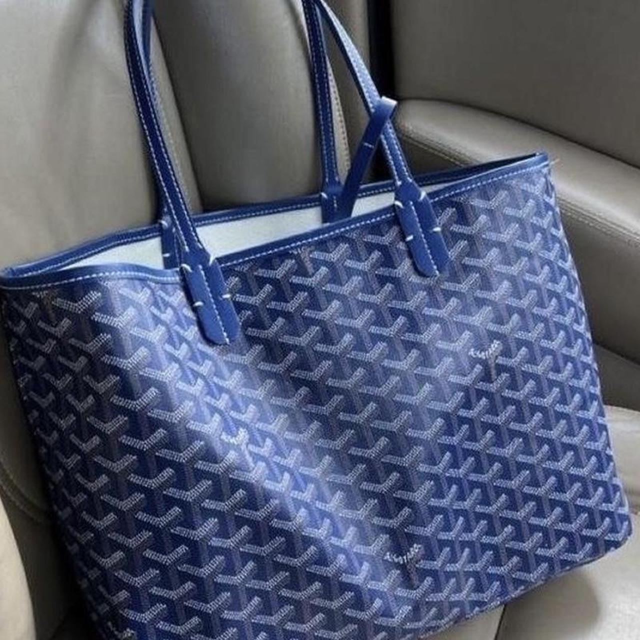 Medium Blue Goyard tote Brand new Feel free to... - Depop