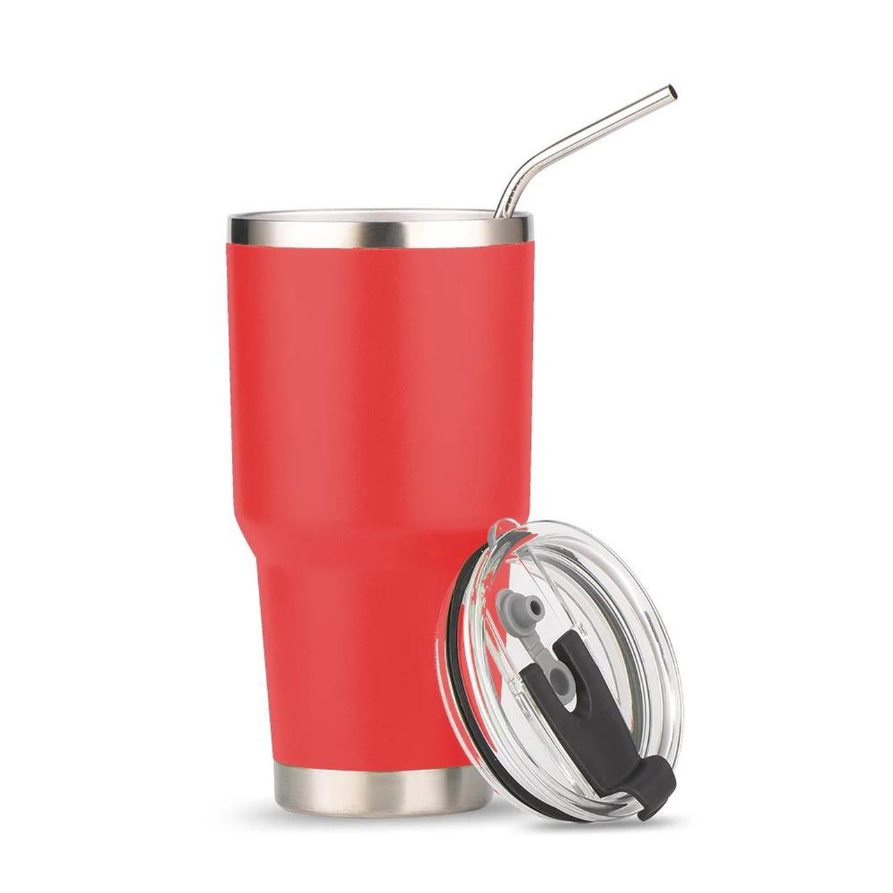 Double Wall Travel Flask Perfect for Hot or Iced... - Depop