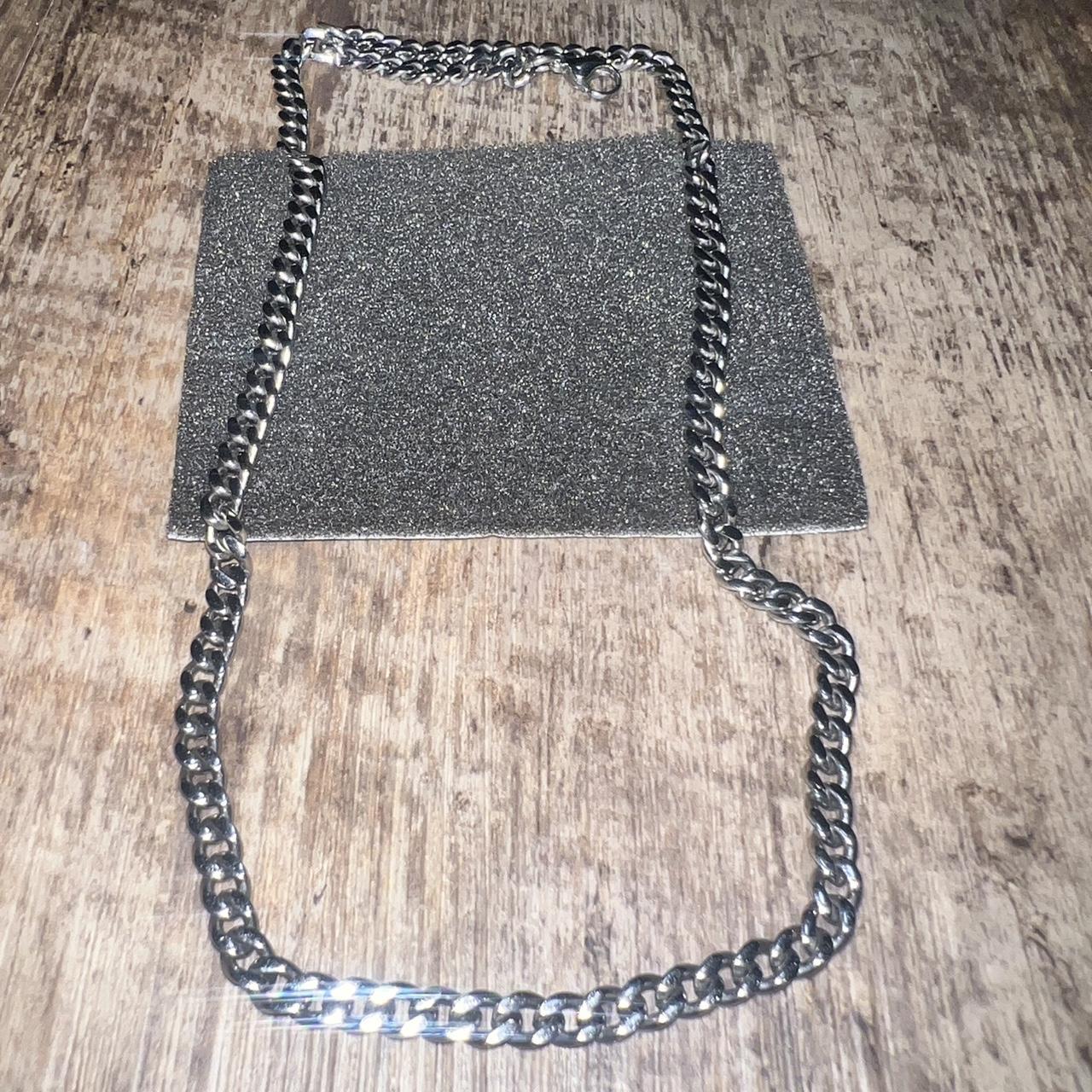 ‘The Steel Shop’ 20~ inch 5mm Cuban Link Chain.... - Depop