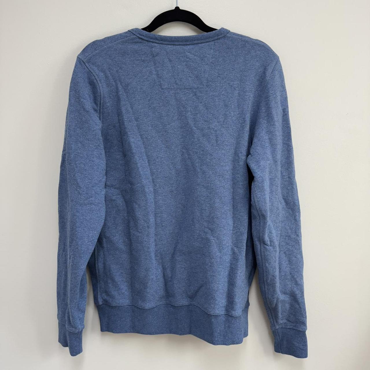 Mack Weldon blue crewneck sweatshirt #sweatshirt - Depop