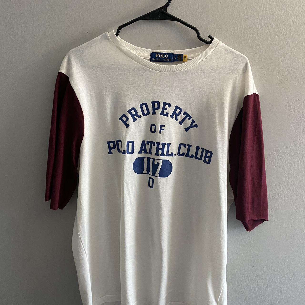 polo ralph lauren tee cut sleeves no flaws open... - Depop