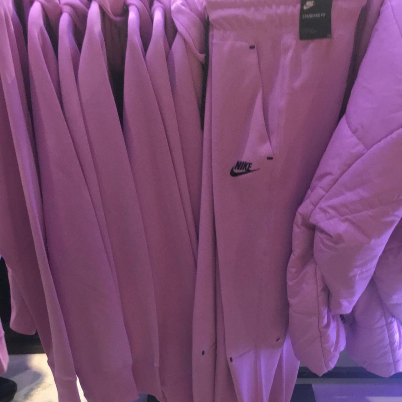 This Is A Pink Nike Tech Tracksuit which You Can Depop