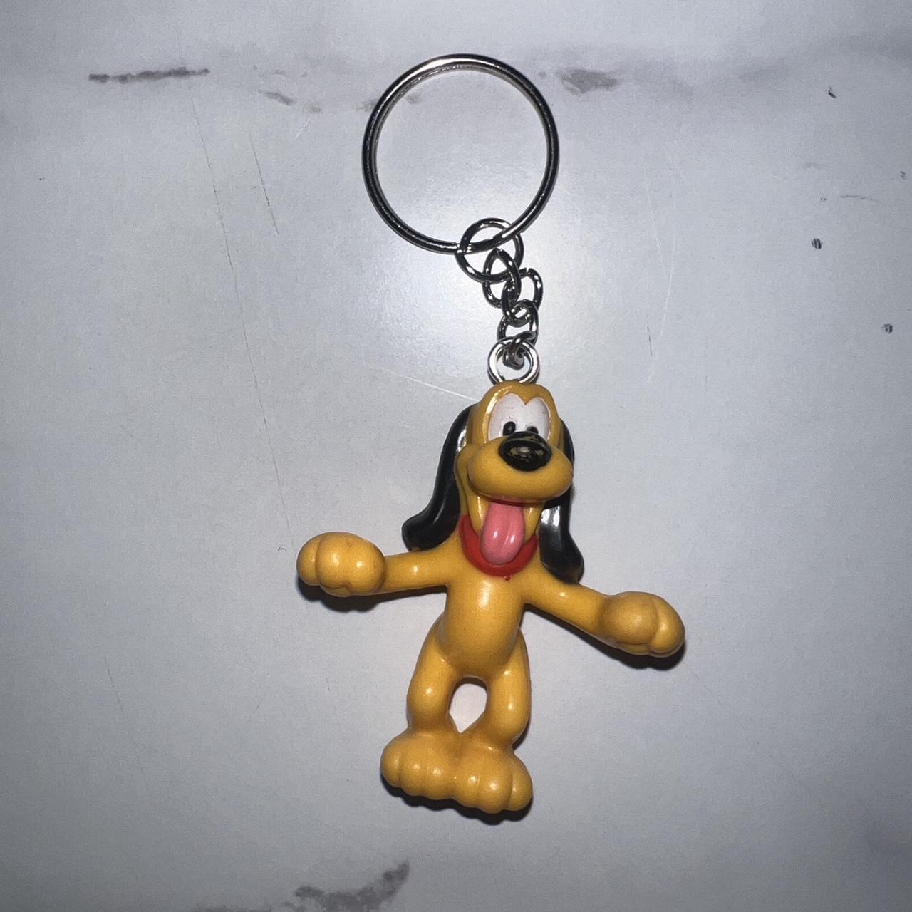 Disney’s Pluto Figurine Hand Crafted Keychain... - Depop