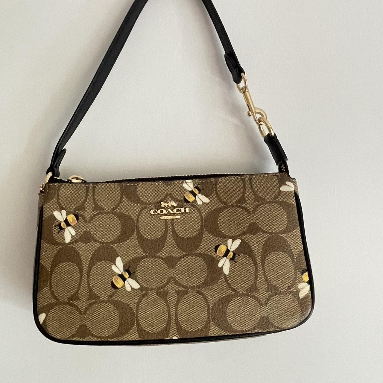 coach bumblebee purse - so so cute lowest price... - Depop