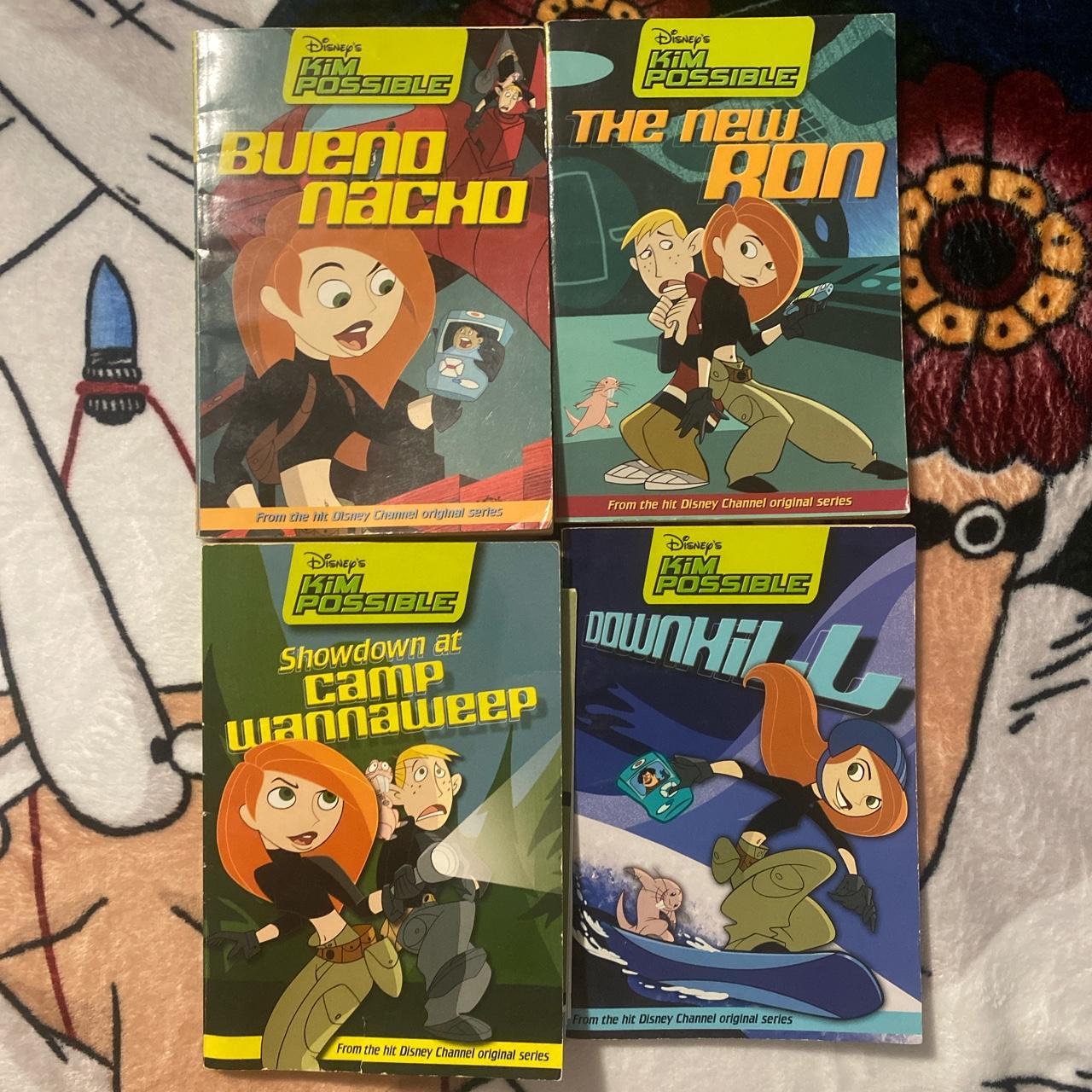 4 Kim Possible books from my childhood. Theyre in... - Depop