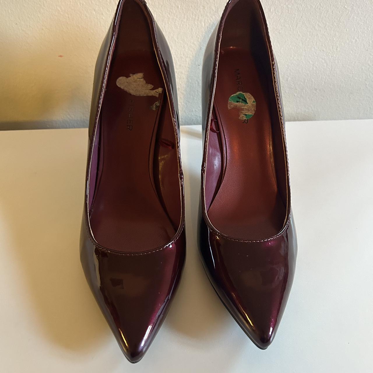 Dark cherry red heels 🍒 :) 7 1/2 A few small... - Depop