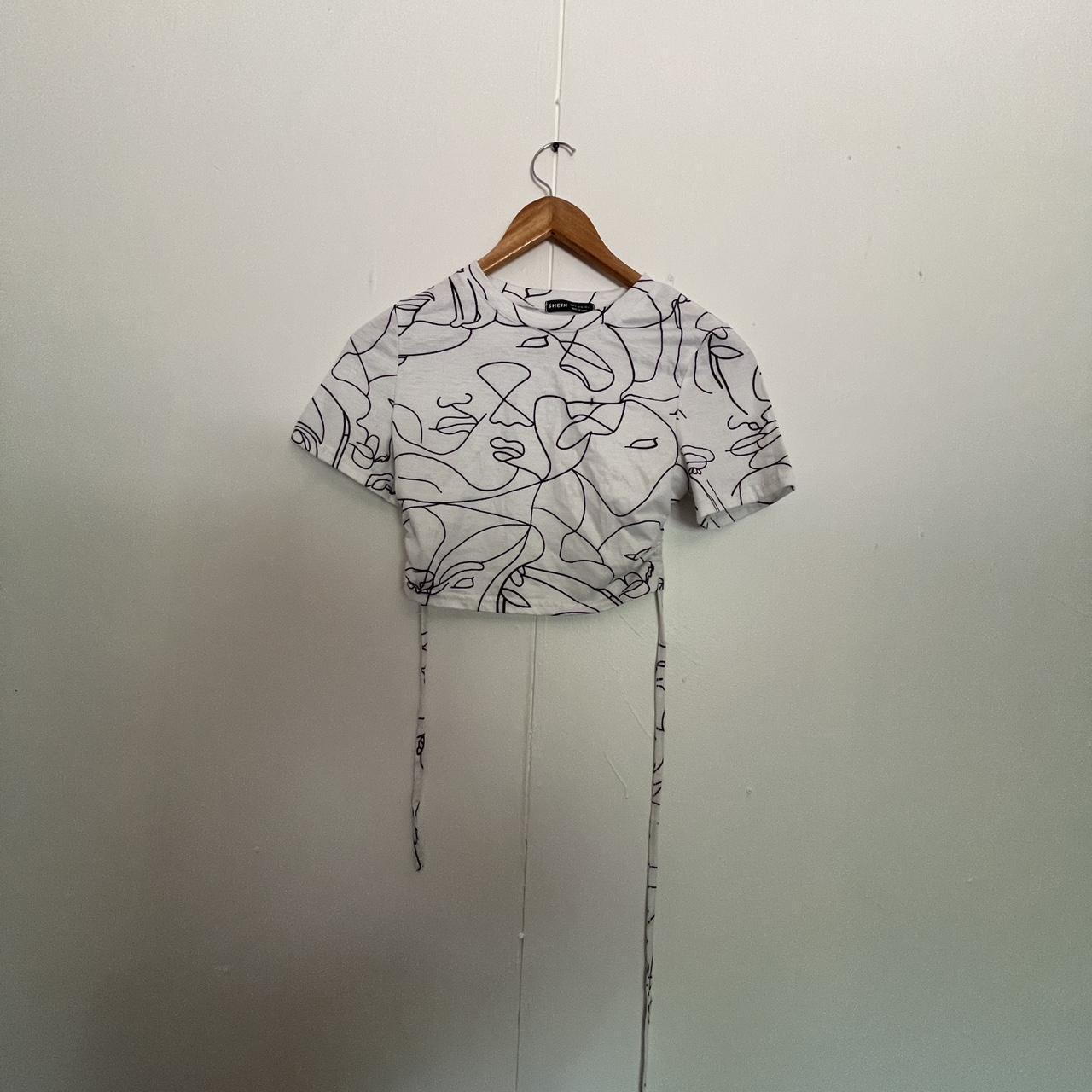 Shein abstract faces Only doing Depop payments!... - Depop