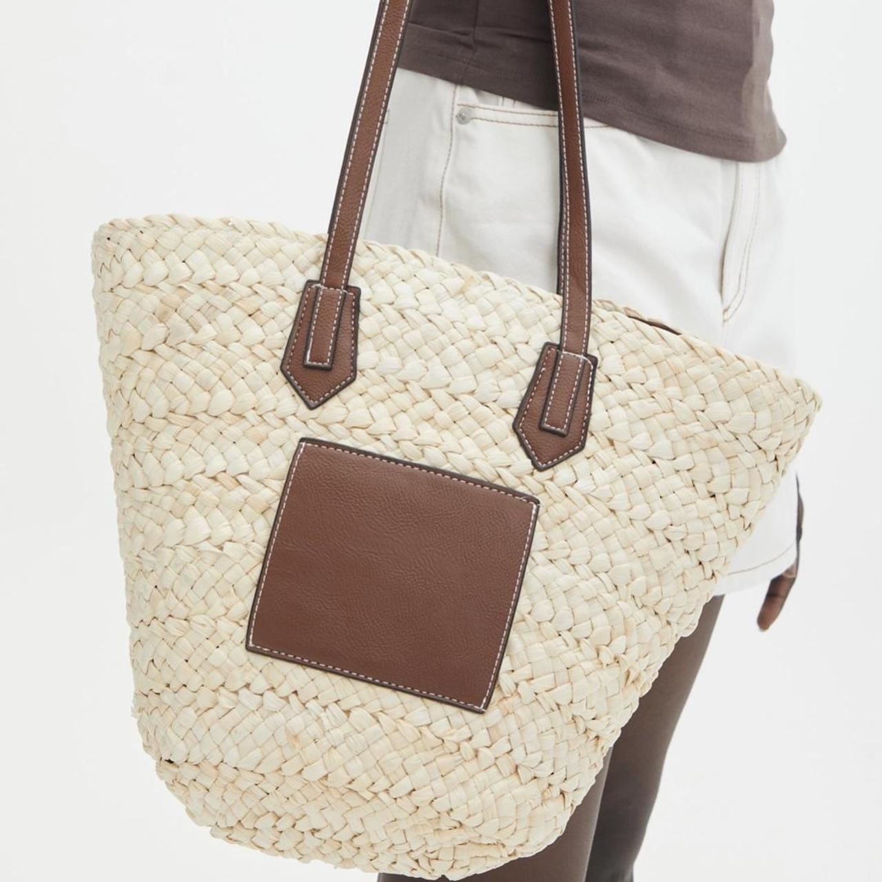 Glassons Straw Bag RRP $39.99 Worn once, too small... - Depop