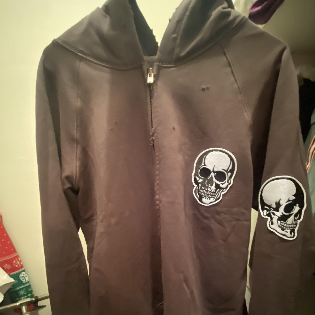 Number (N)ine Men's White and Brown Jacket | Depop