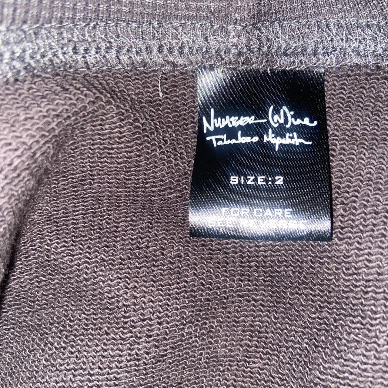 Number (N)ine Men's White and Brown Jacket | Depop