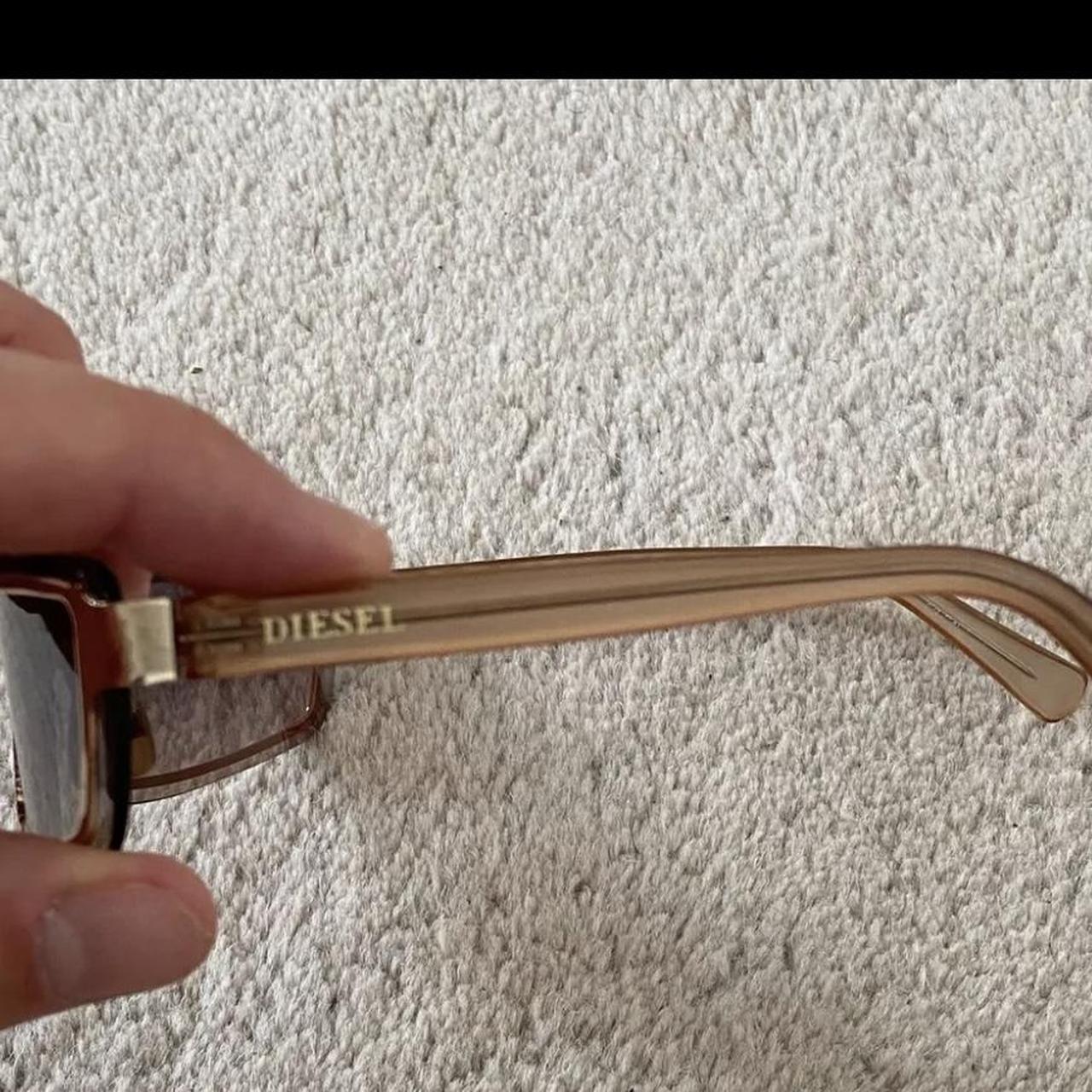 Authentic DIESEL sunglasses from Italy. Brown... - Depop