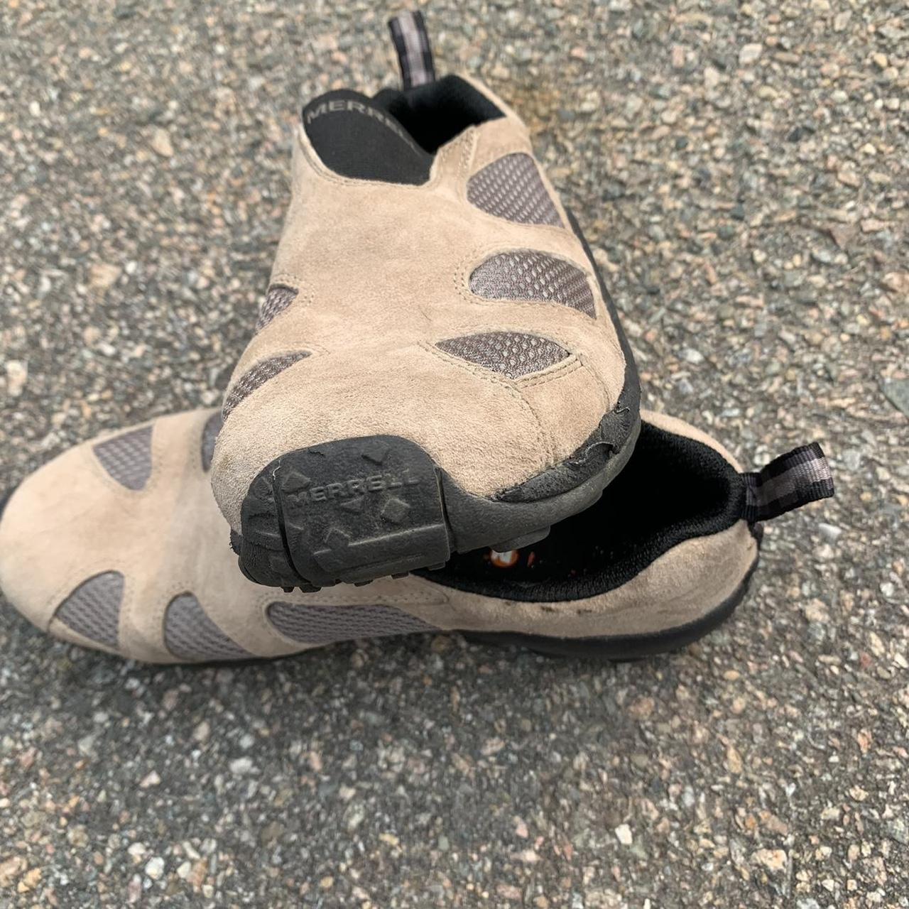 Merrell Men's Tan and Black Trainers | Depop