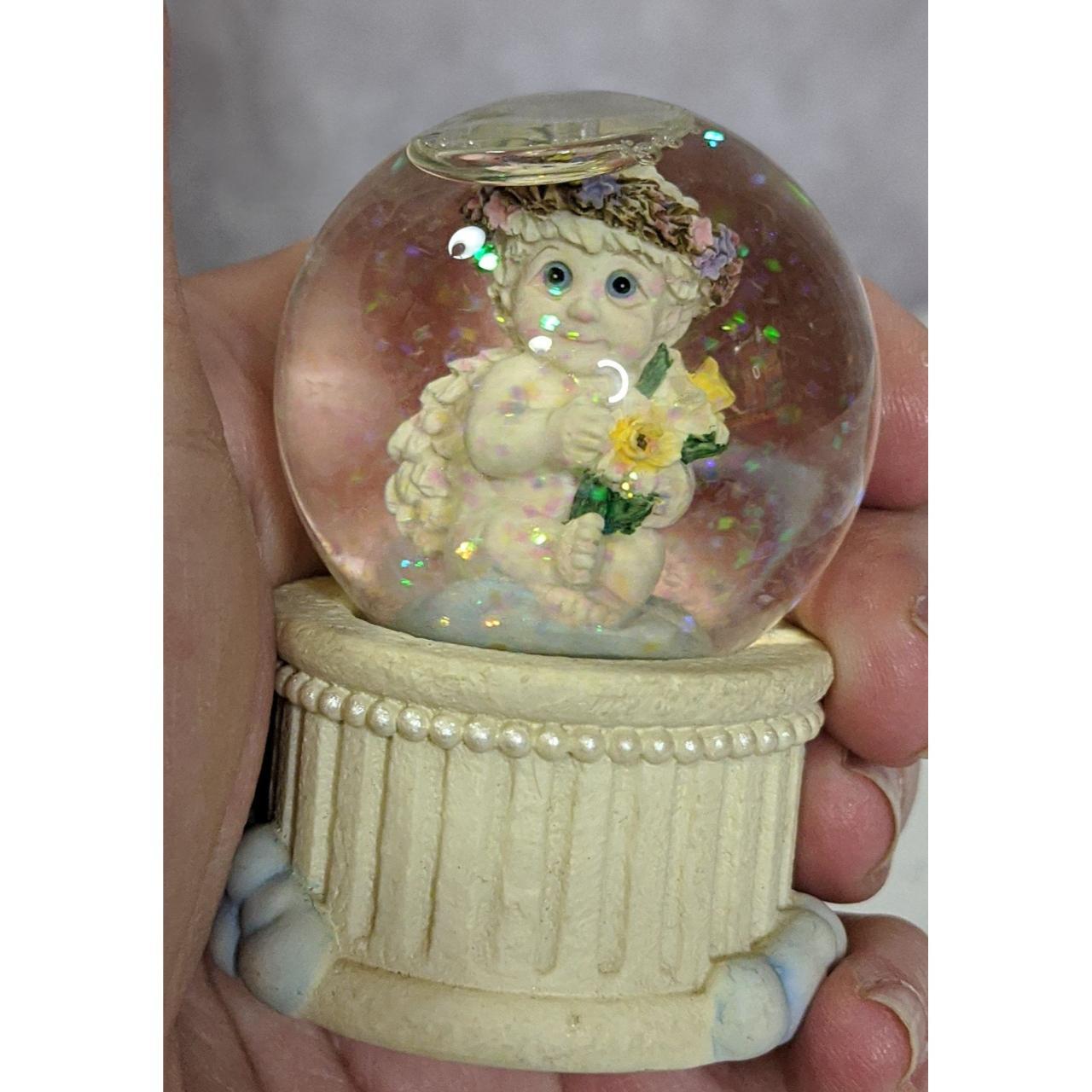 Cherub Snow Globe