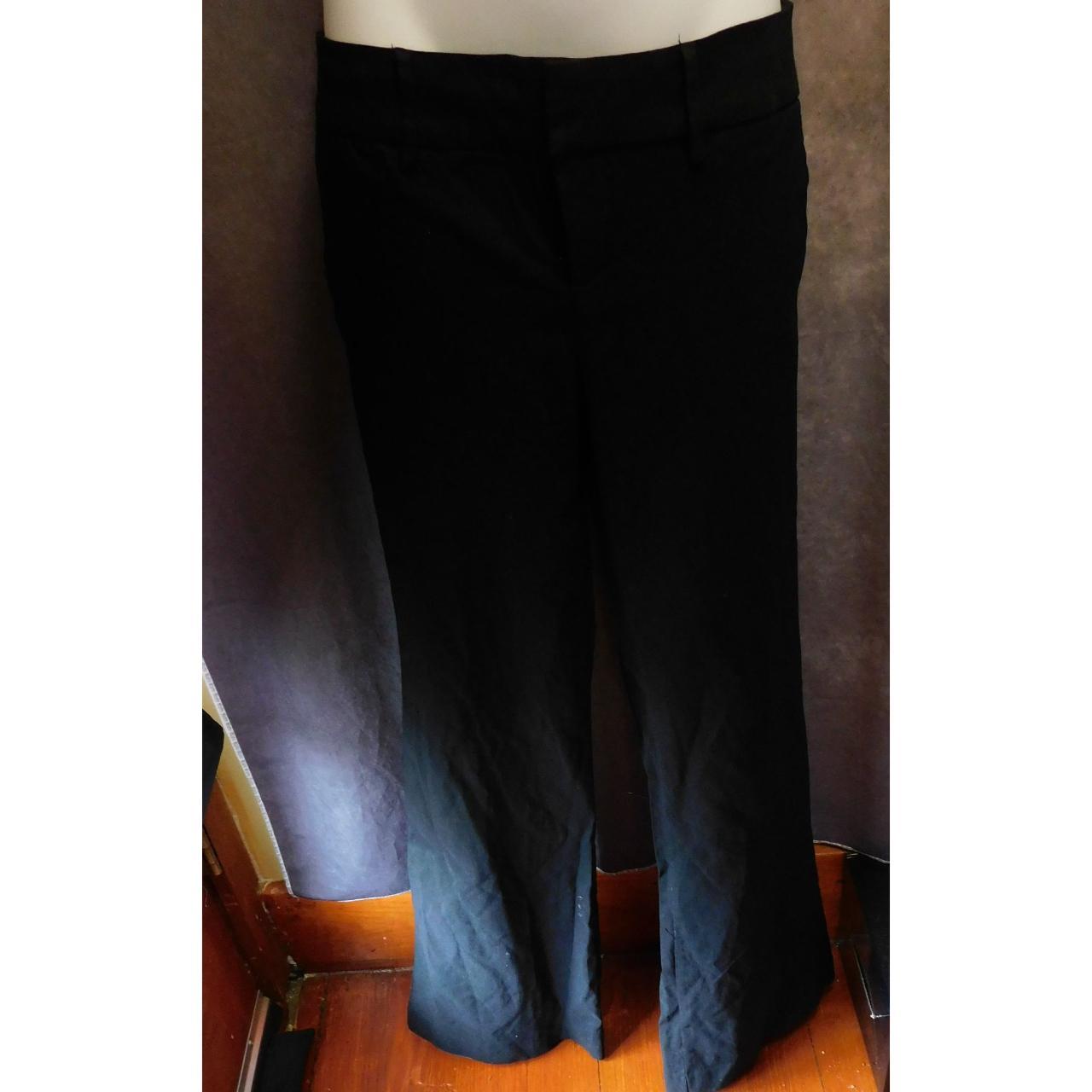 Rampage black dress slacks. 17 inch waist when laid... - Depop