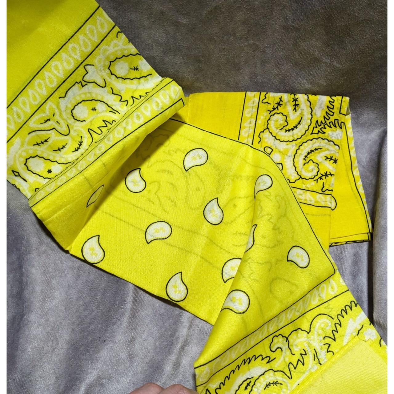 Bandana bundle. Bundle of 4 bandanas: 21 x 21 inch... - Depop