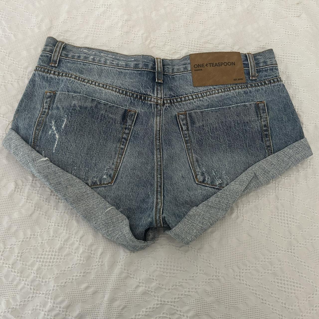 Brand new one teaspoon denim shorts. They have never... - Depop