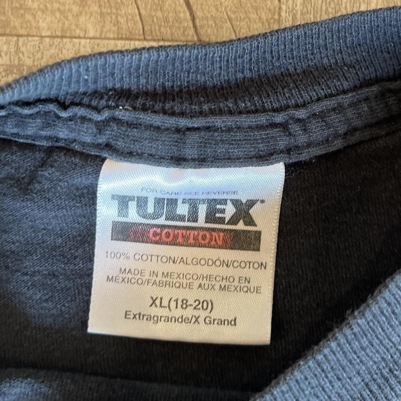 Tultex Black T-shirt | Depop