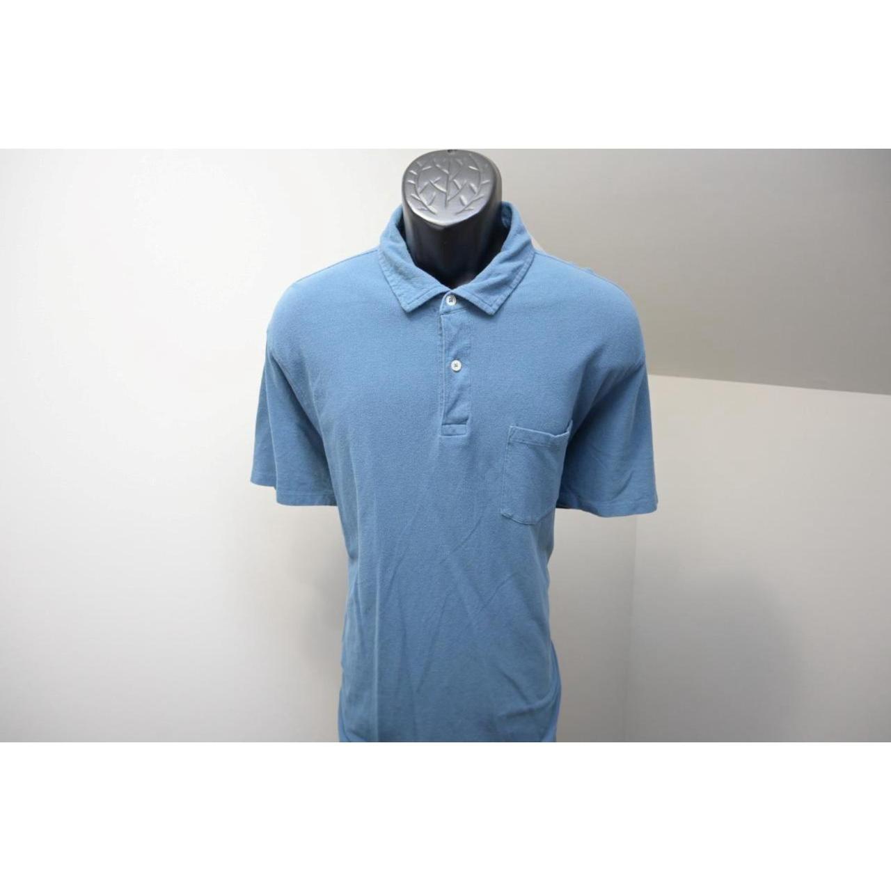 Bonobos Golf Polo Standard Fit Blue Short Sleeve... - Depop