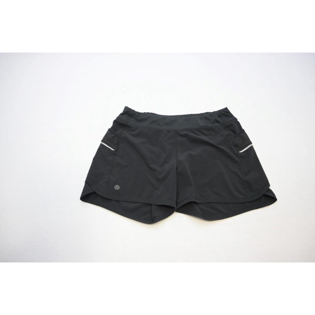 Athleta Gym Shorts Performance Lined Athletic... - Depop