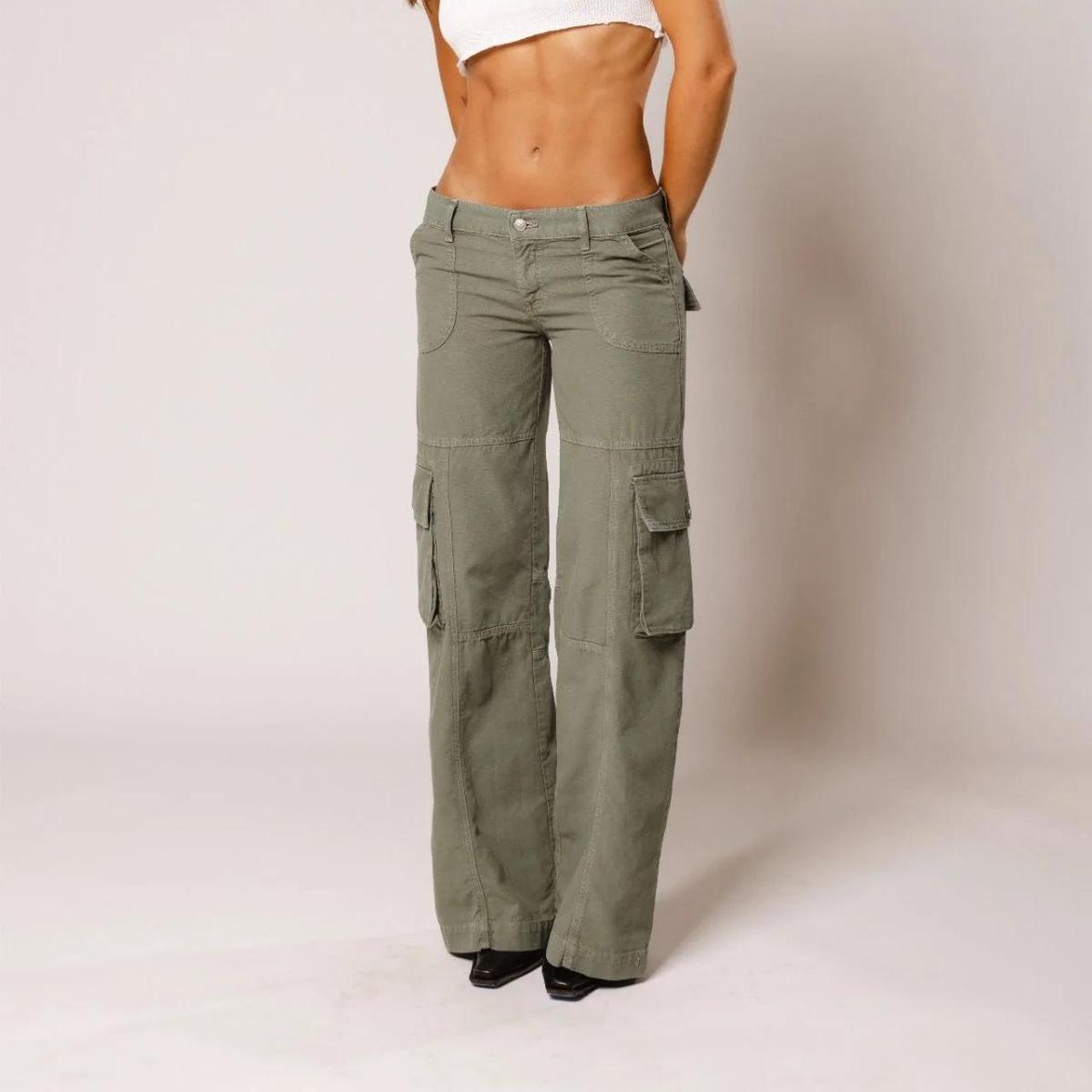 Low Rise Cargos by Revice Denim “The Amelia... - Depop