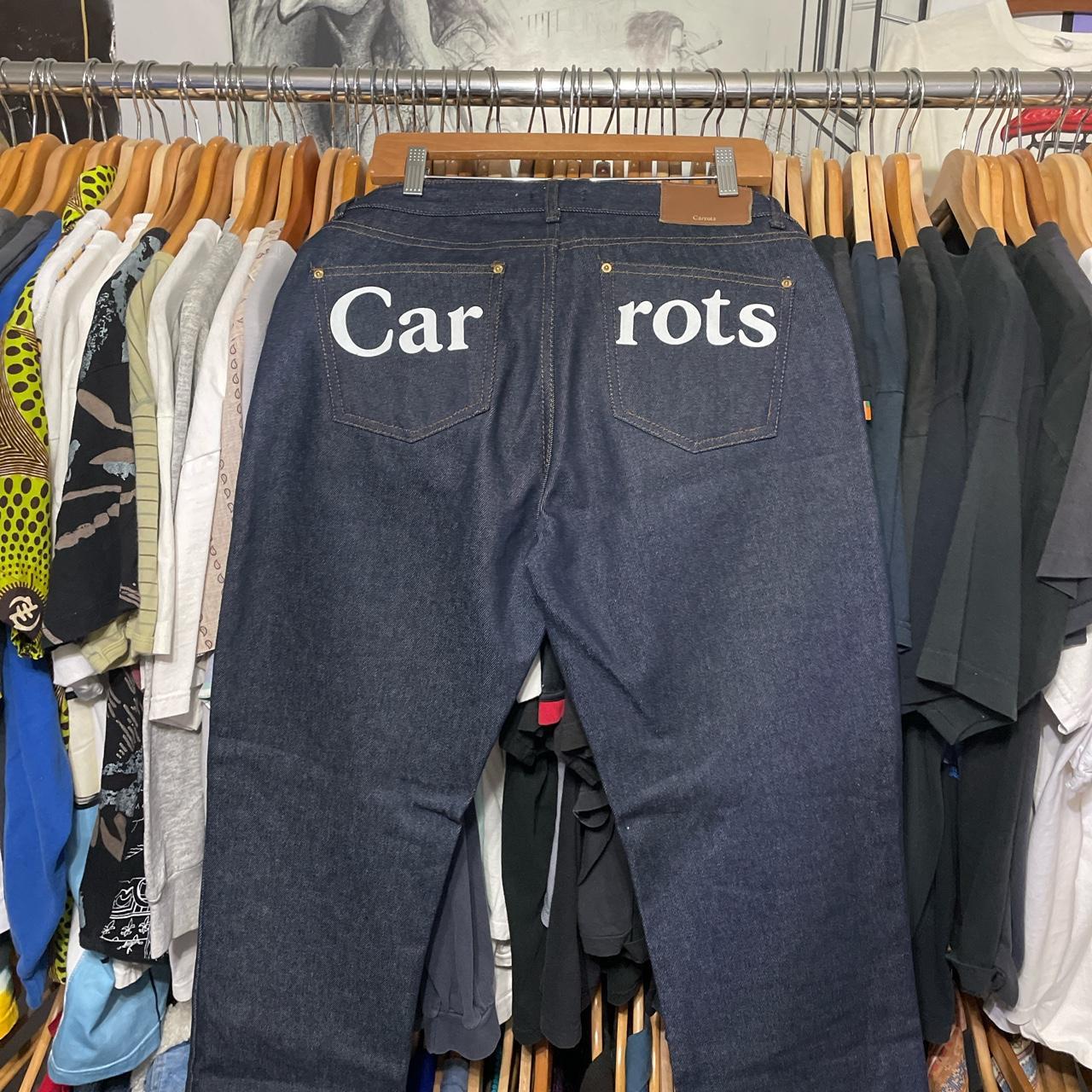 Carrots by Anwar Carrots Men's Navy Jeans | Depop