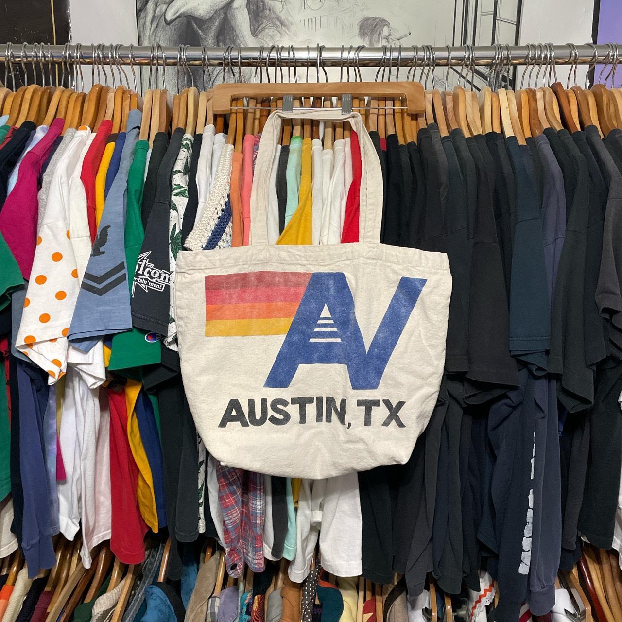 Aviator Nation Austin Texas small tote bag. fading... - Depop