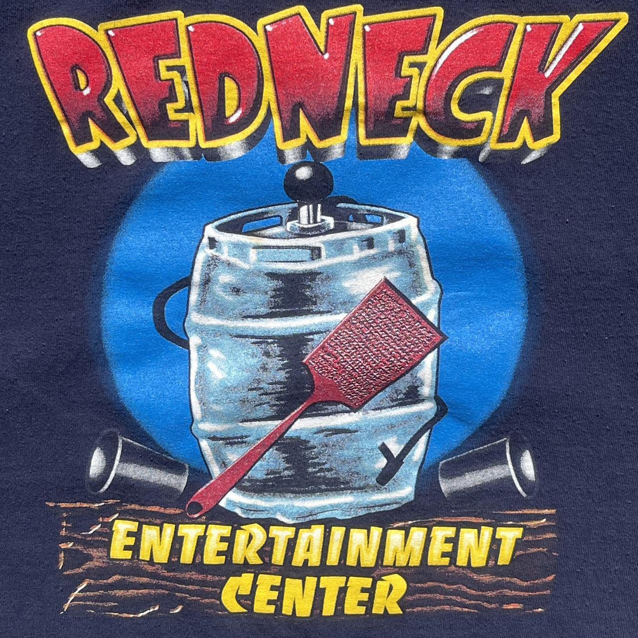 Vintage 90s Redneck Entertainment Center funny comic... - Depop