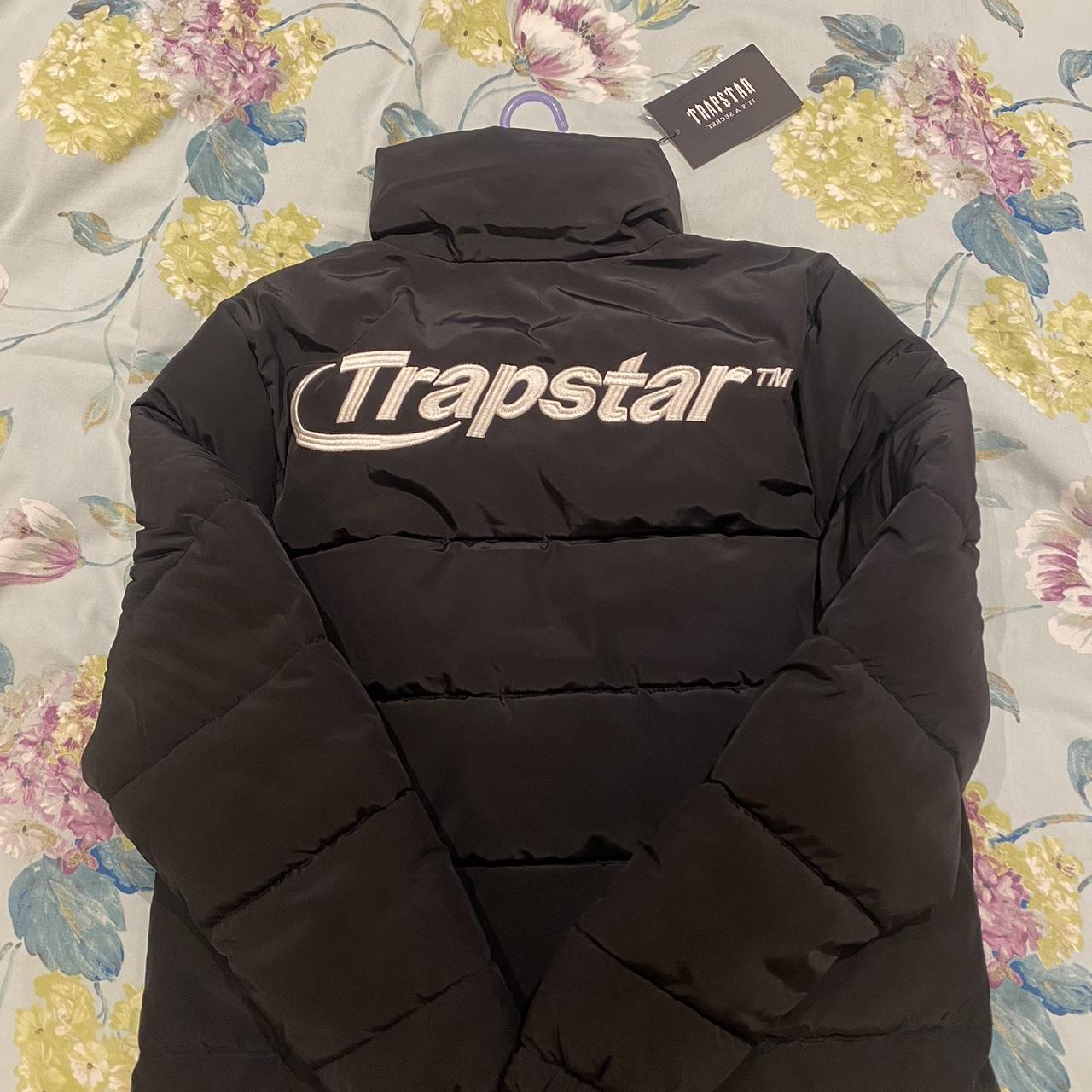 Trapstar Black And White Hyperdrive ⚡️Puffer Jacket,... - Depop