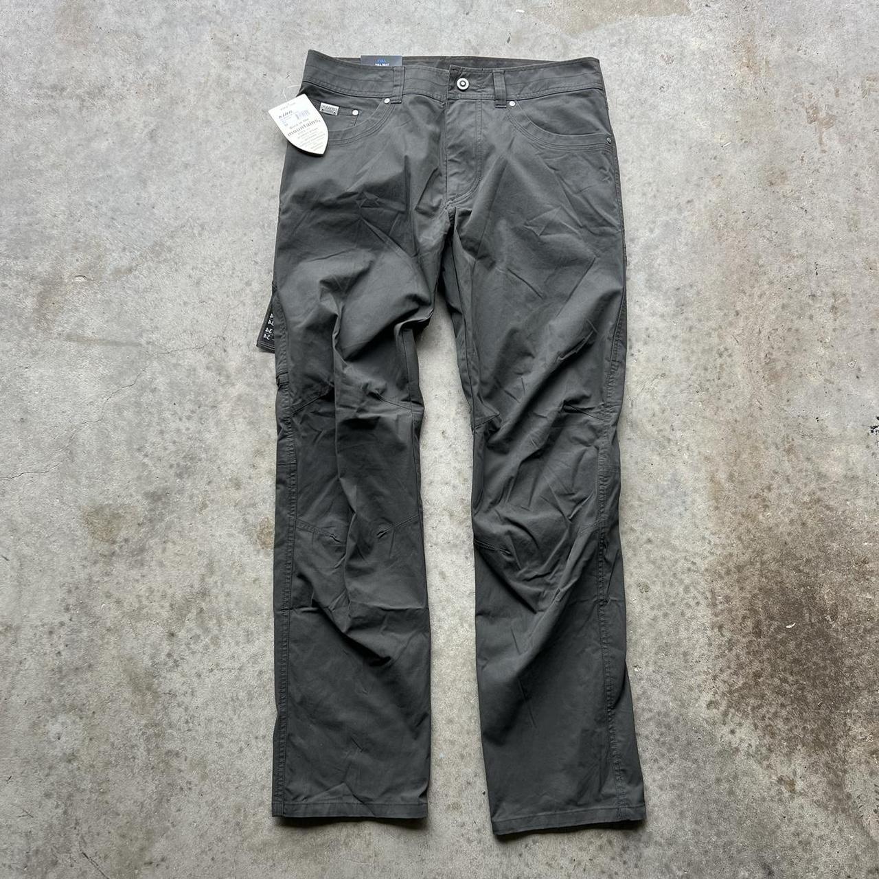 Mens Kuhl Revolvr lightweight grey hiking pants.... - Depop