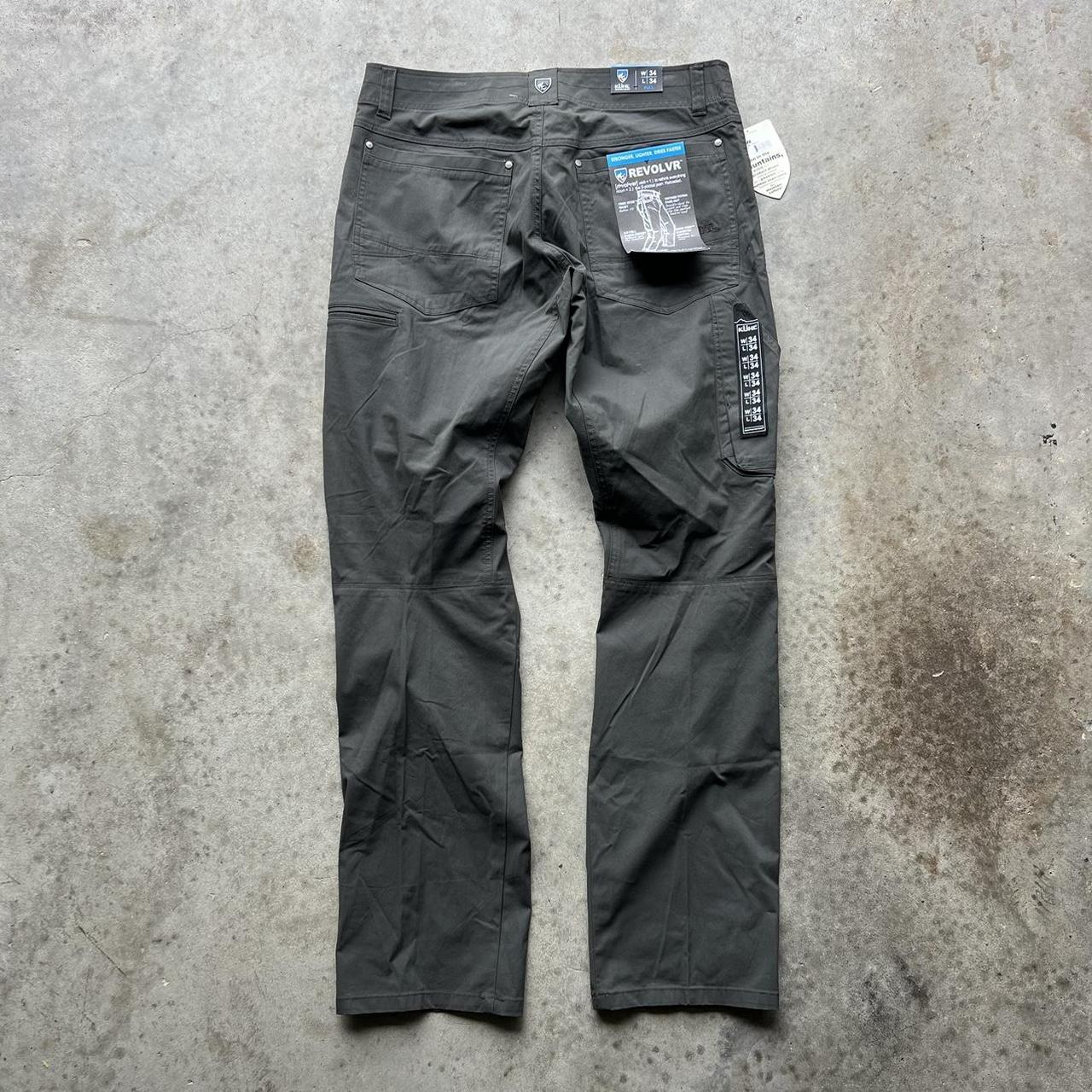 Mens Kuhl Revolvr lightweight grey hiking pants.... - Depop