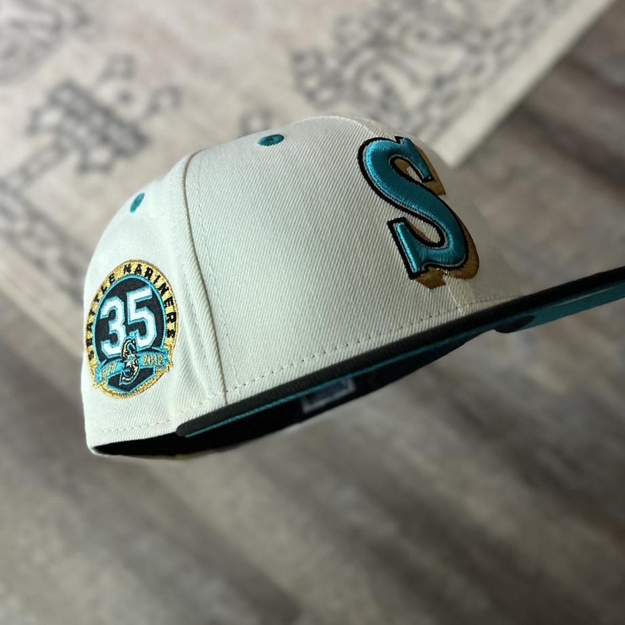 Hatclub Seattle Mariners ‘Tropics’ Fitted Size 7... - Depop