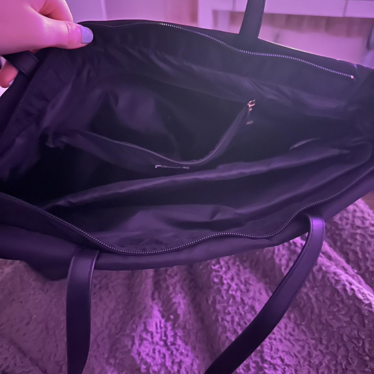 target nylon work tote only used a couple times for... - Depop