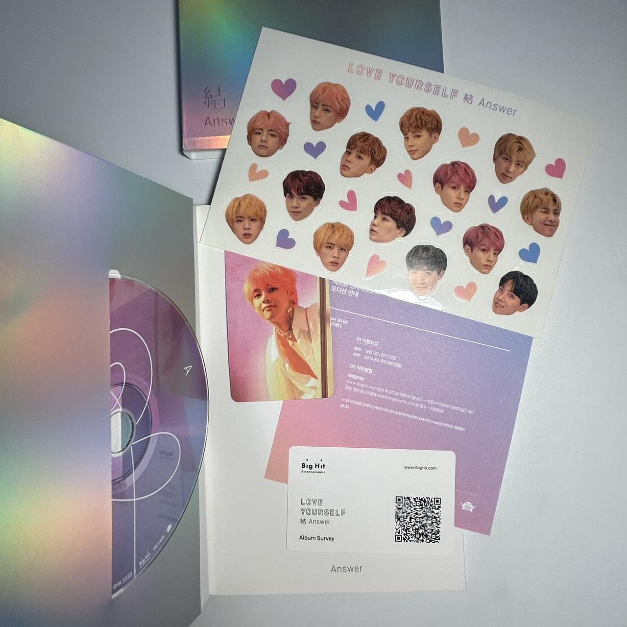bts love yourself answer album ver. E used but... - Depop