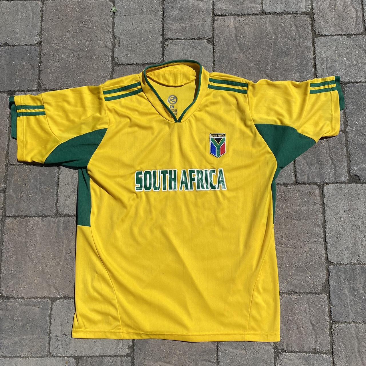 Vintage South Africa soccer jersey Really nice Size... - Depop