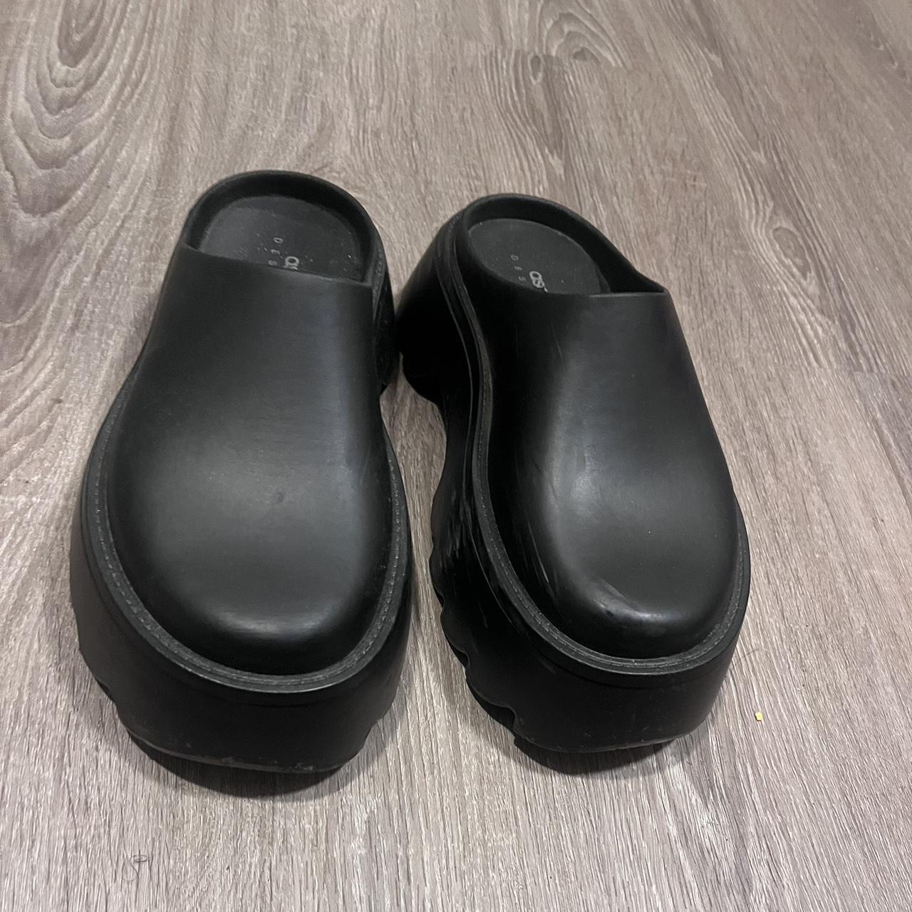 ASOS Platform Clogs Heavy Size 6 - Depop