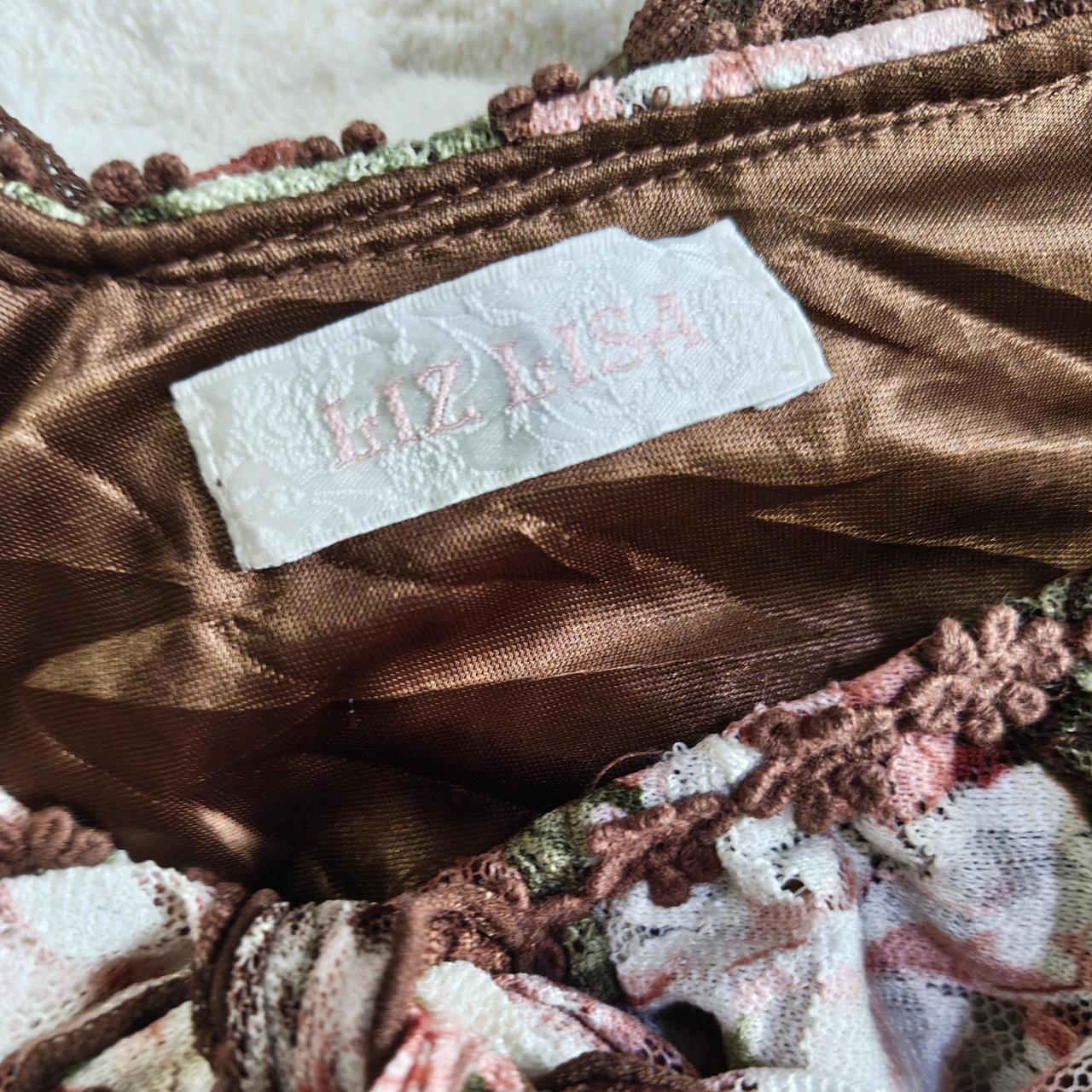 extremely rare liz lisa floral brown choco girl... | Depop