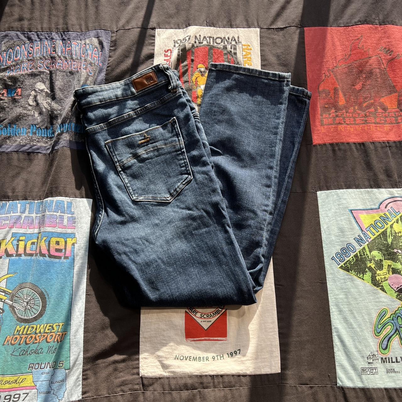 London skinny RSQ jeans 33x30| barley any wear|... - Depop