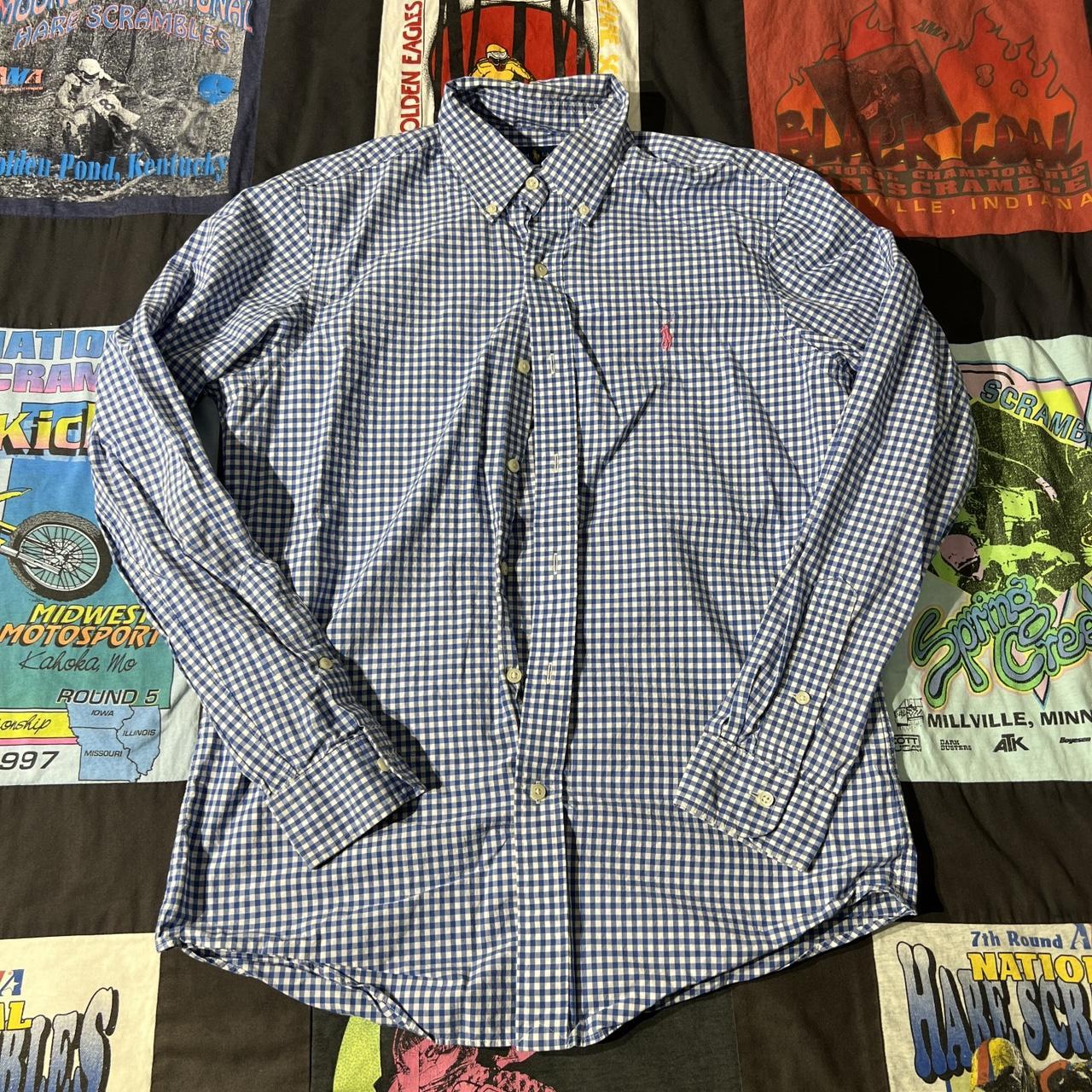 polo ralph lauren button up S| great quality| great... - Depop