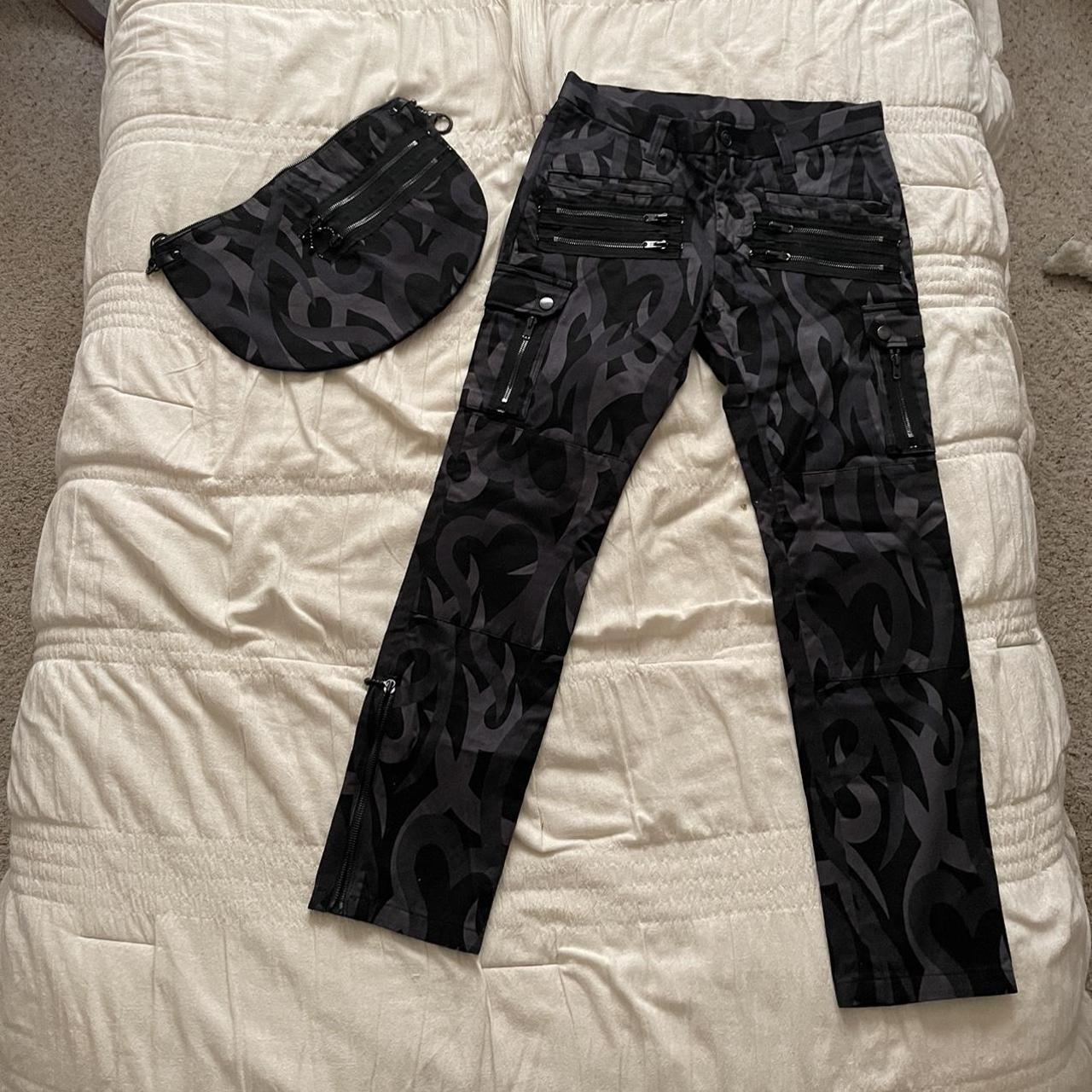 Number (N)ine 04AW Tribal Camo Cargo +... - Depop