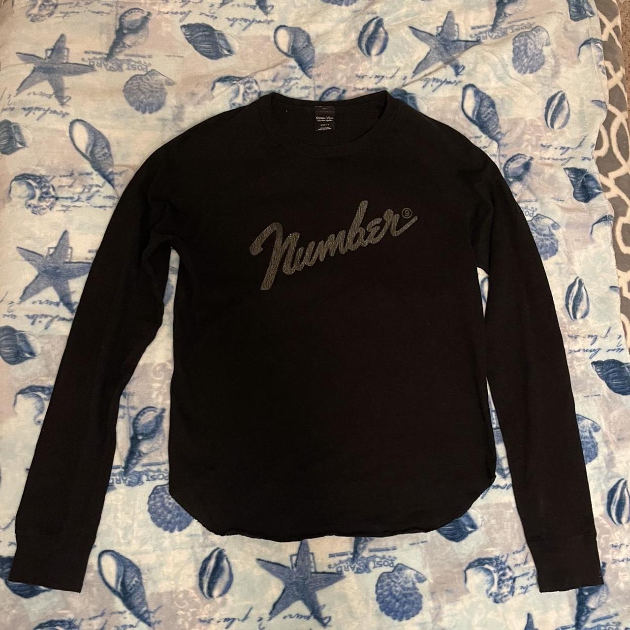 Number (N)ine Men's Black T-shirt | Depop