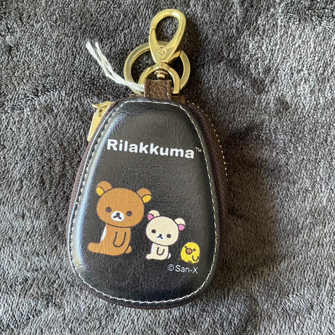 Vintage rilakkuma keychain with a little pouch ^_^ 🎀 - Depop