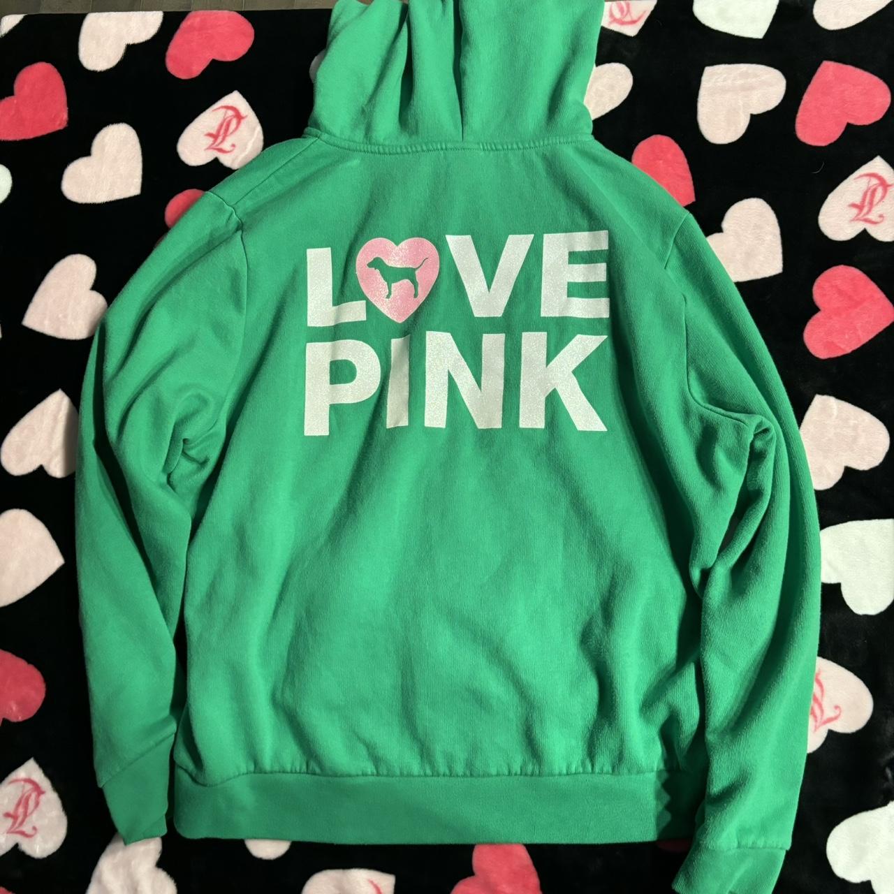 Victoria’s Secret PINK zip up jacket 🩷 y2k... - Depop