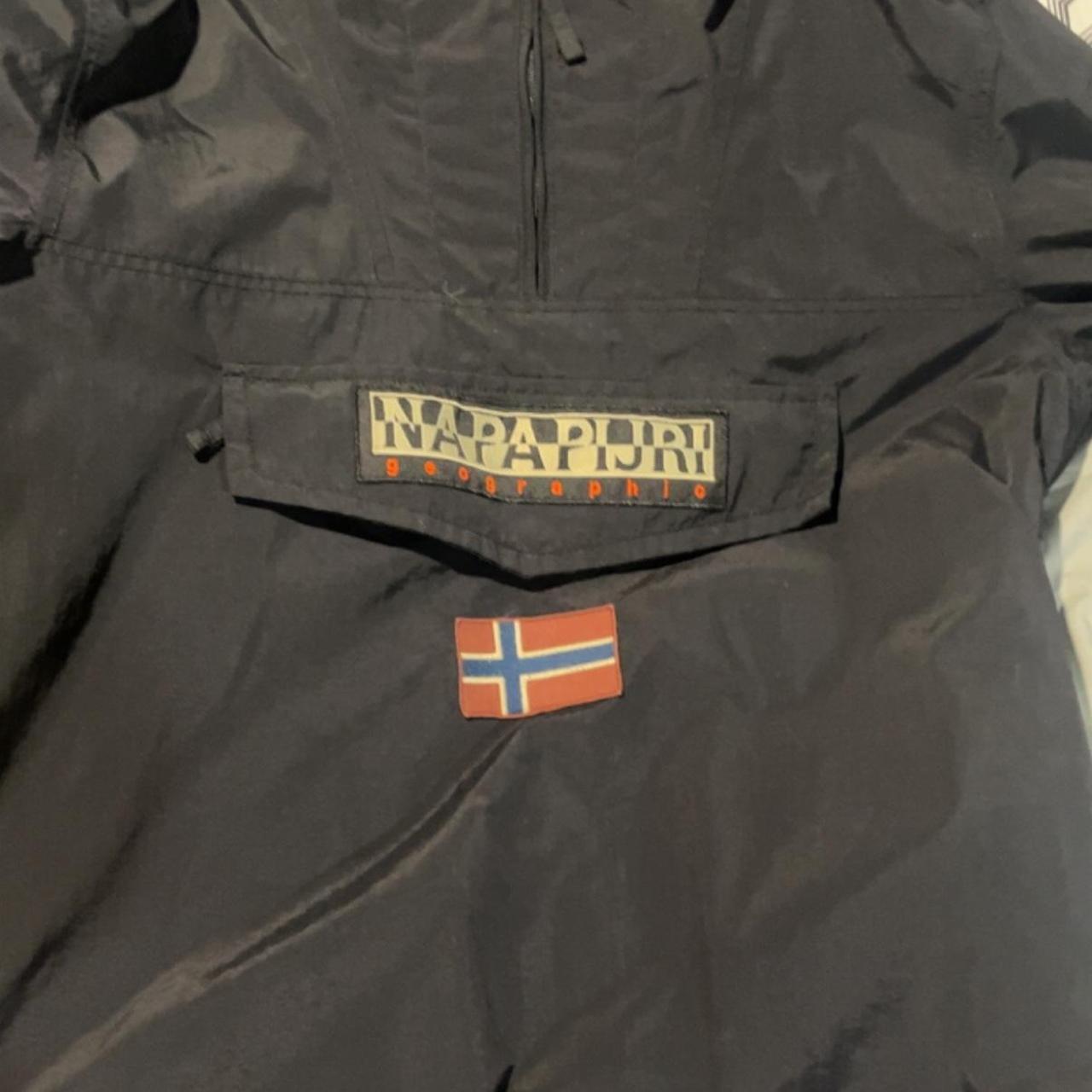 napapijri Rainforest Winter Anorak Jacket hardly... - Depop